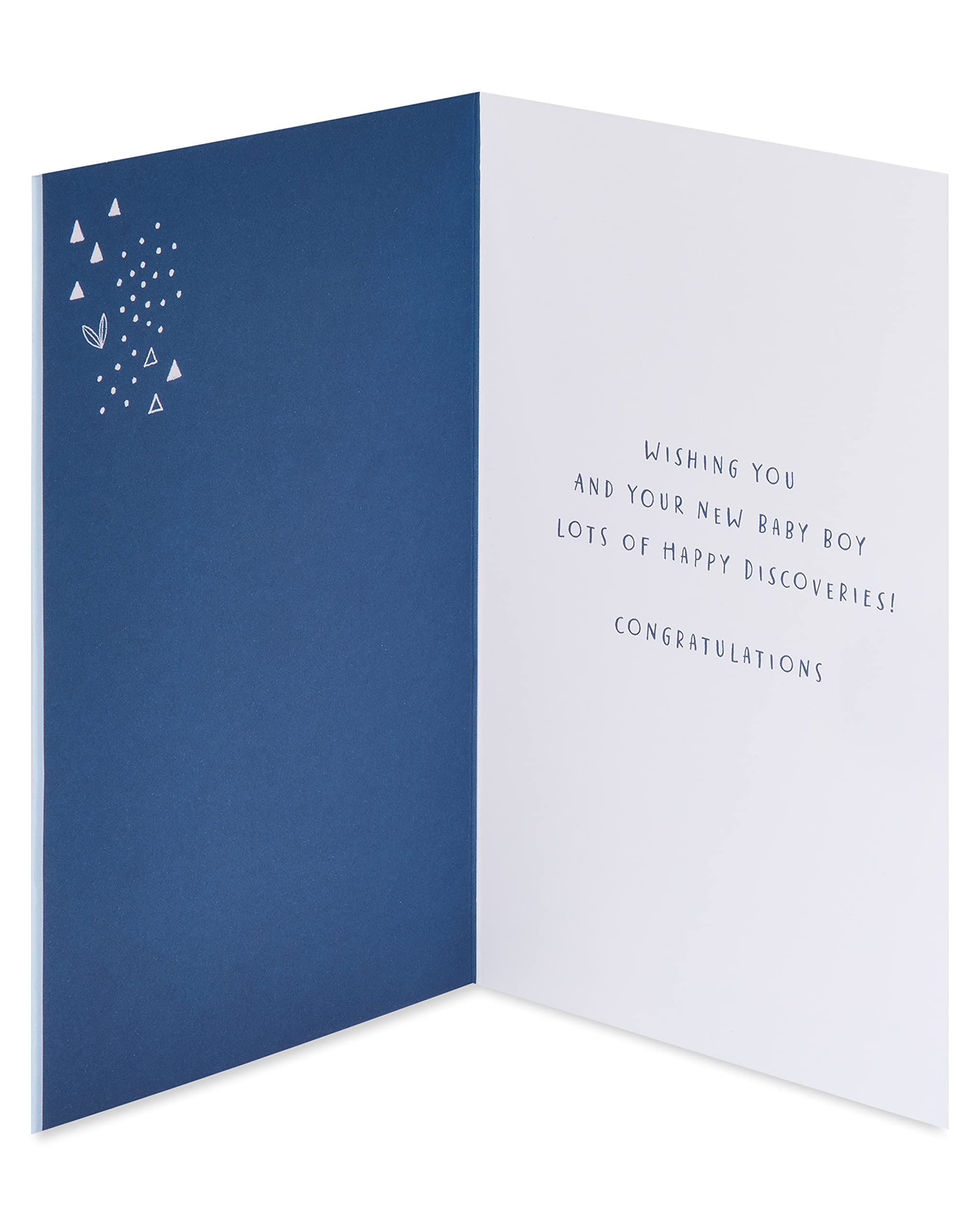 American Greetings New Baby Boy Card (Happy Discoveries)