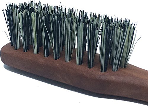Golden Beards Vegan Beard Brush - Beard Brush Natural Vegetal Bristles - Tampico Bristles made in Germany