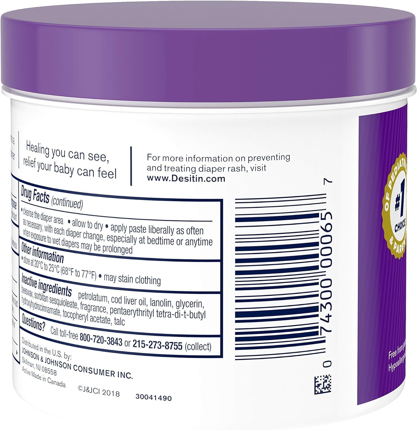 Desitin Maximum Strength Original Paste, 16 Ounce (Pack of 2)