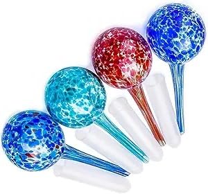 Large Plant Watering Globes, Outdoor Indoor Watering Devices, Aqua Globes, Glass Self Watering Globes, Water Globe, Water Plant Stakes, Spikes, Water Bulbs, Water Balls, Watering Bulb