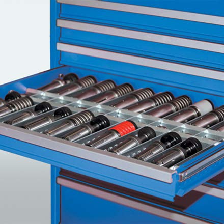 Versatility - 8 Drawer Turret Tooling Cabinet with Mobile Base, VT-22000