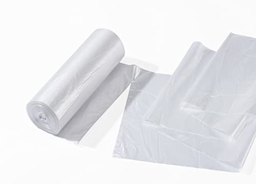 TYPLASTICS 55 Gallon Clear Trash Can Liners - 36" x 60" - HD Garbage Bags - Case of 200