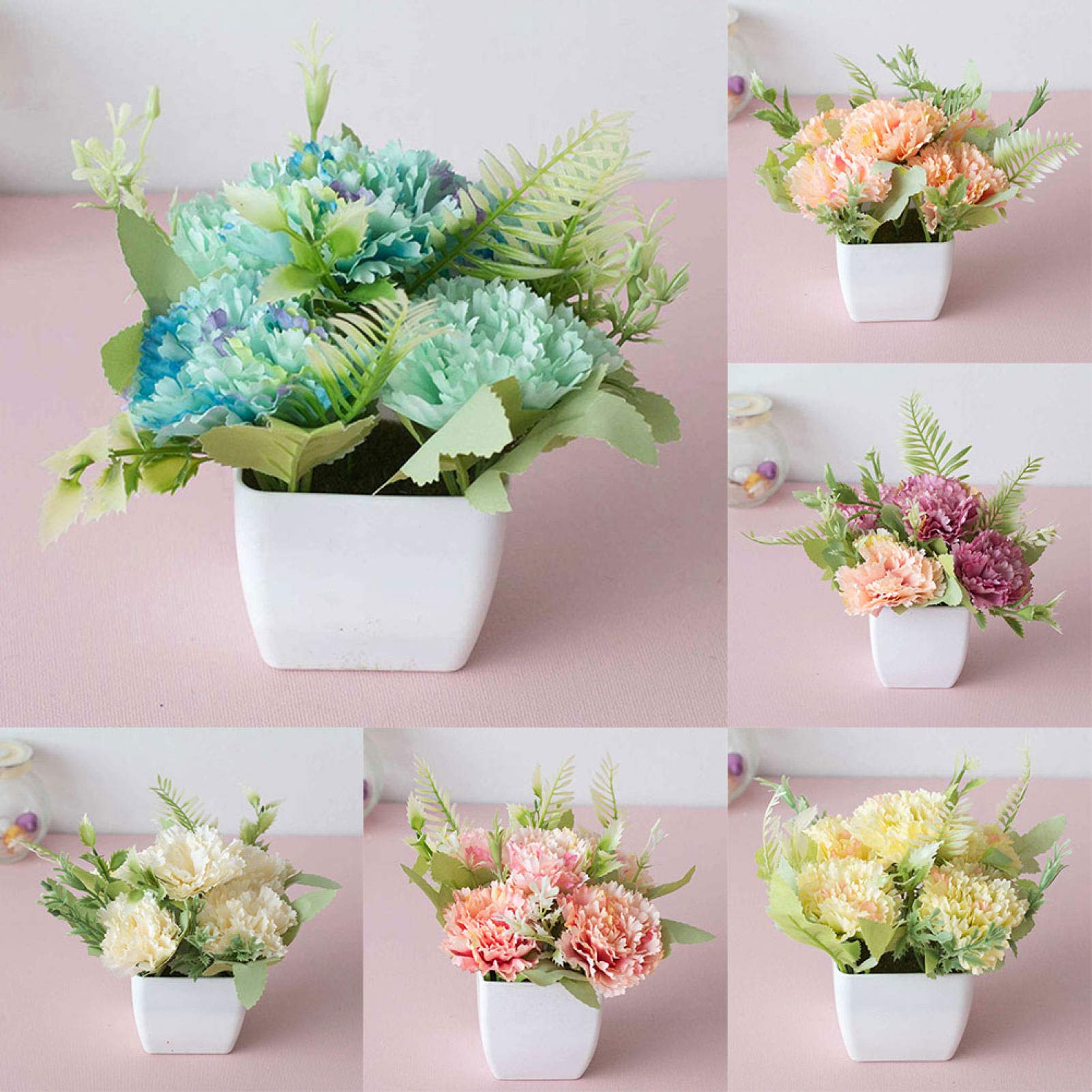 Artificial Lilac Flower Cafe Garden Party Wedding Photo Prop Home Bonsai Decor