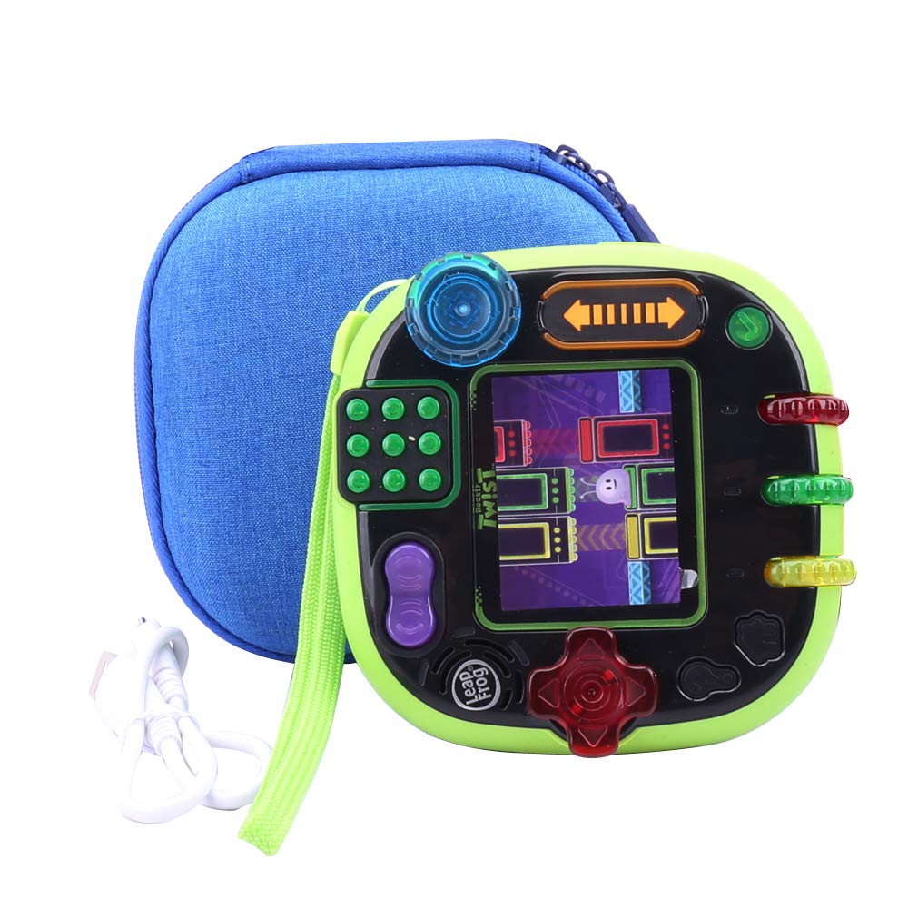Aenllosi Hard Carrying Case Replacement for Leapfrog Rocklt Twist Handheld Learning System (Blue)