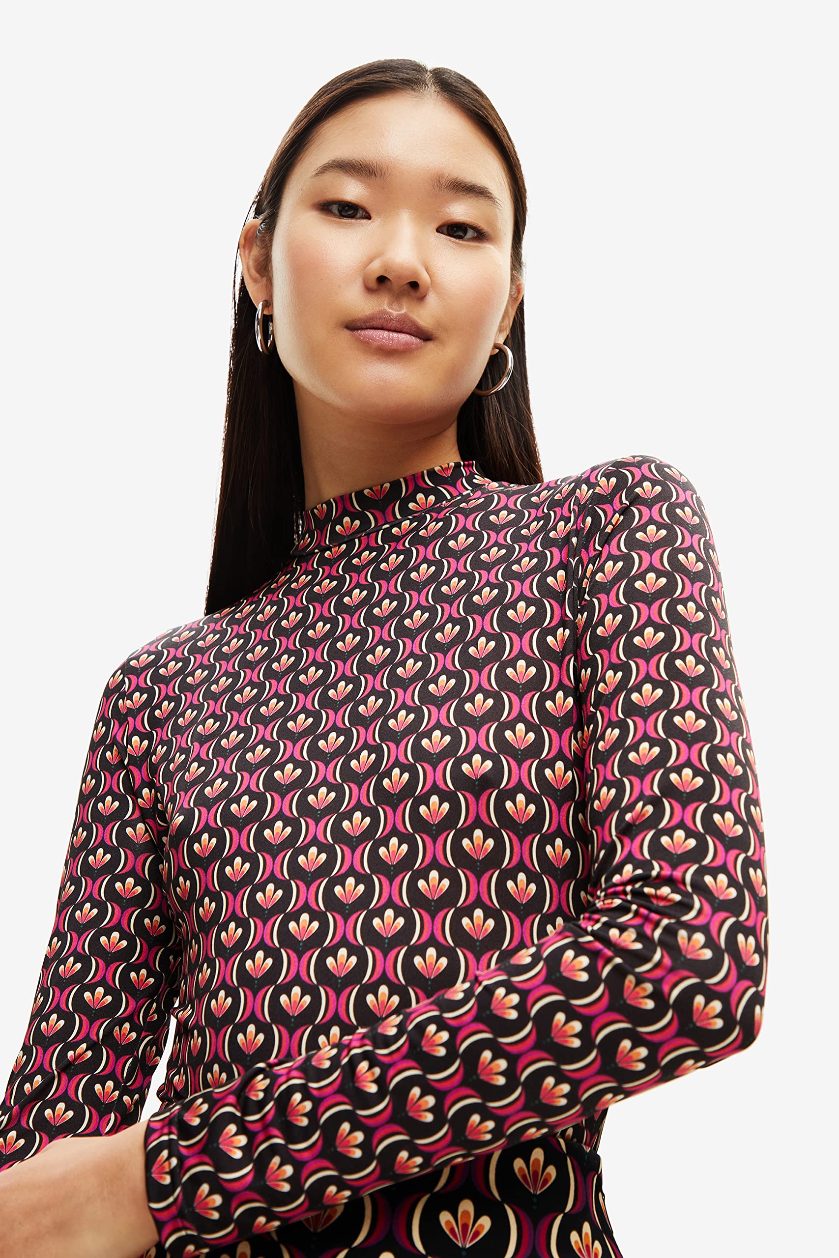 Desigual womens Body Blouse, Red, Large US