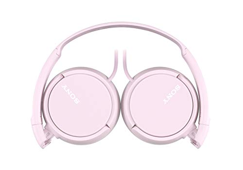 Sony MDRZX110AP ZX Series Extra Bass Smartphone Headset with Mic (Pink)