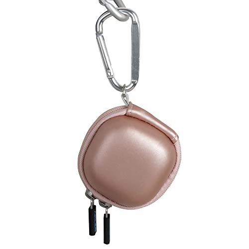 Anleo Hard Travel Case for Samsung Galaxy Buds Pro 2 / Samsung Galaxy Buds Live/Samsung Galaxy Buds Pro/Samsung Galaxy Buds 2 True Wireless Earbuds (Rose Gold)