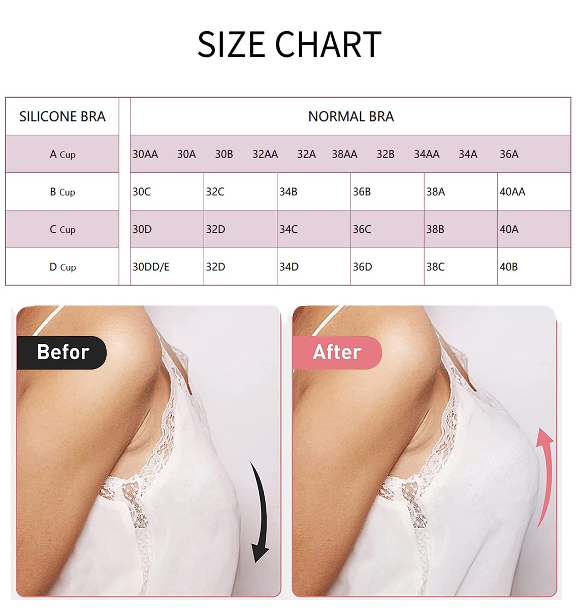 Adhesive Bra Push Up Strapless Invisible Sticky Bra Reusable Backless Silicone Bra for Women Cream