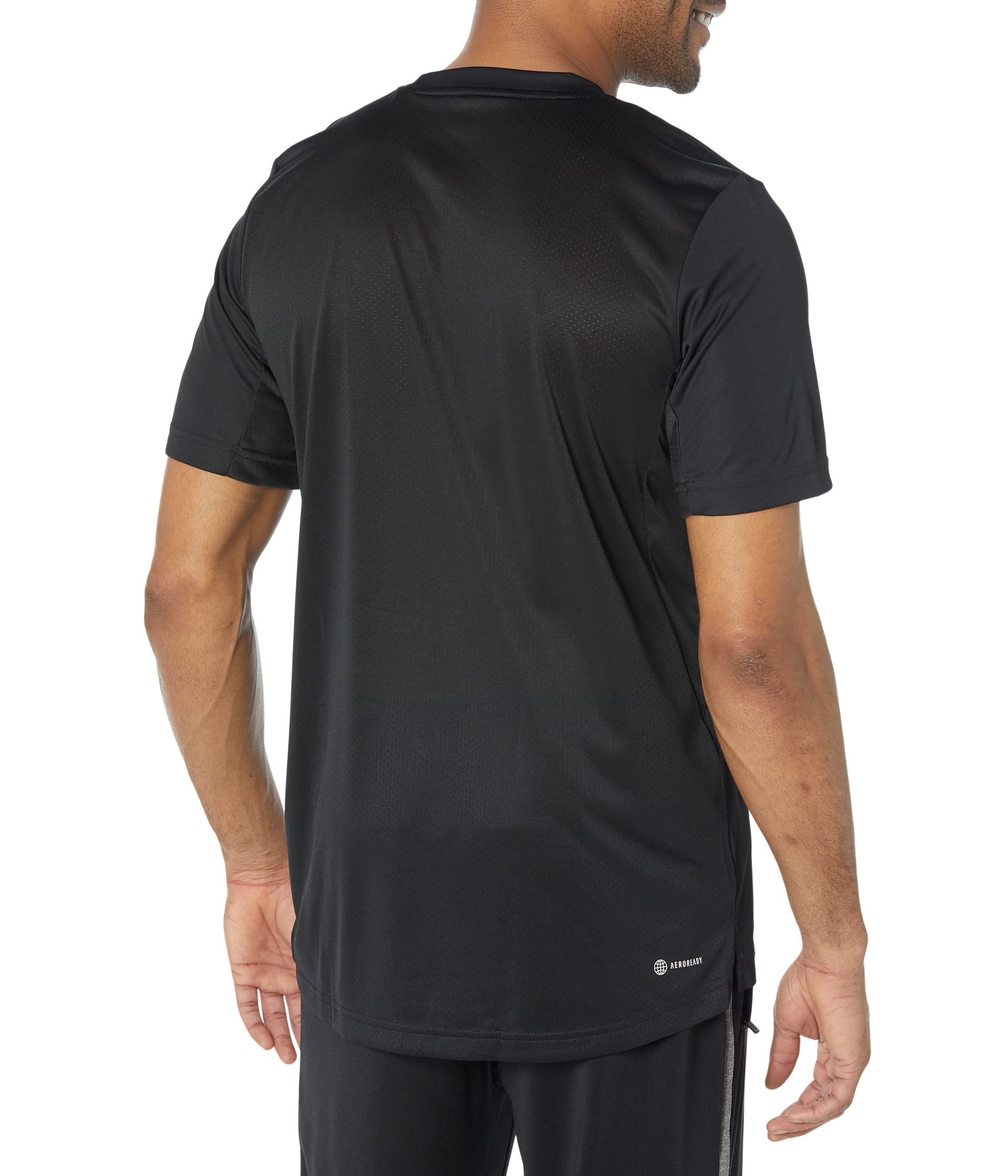 adidas Men's Club Tennis T-Shirt, Black, X-Large