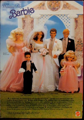 Barbie Wedding Day Doll - Lovely Bridesmaid! (1990)
