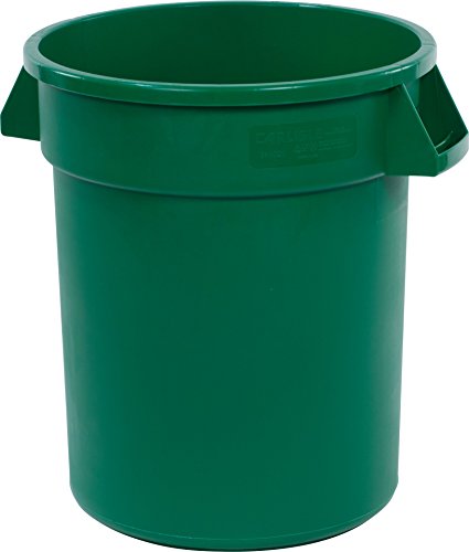 CFS 34102009 Bronco Round Waste Container Only, 20 Gallon, Green