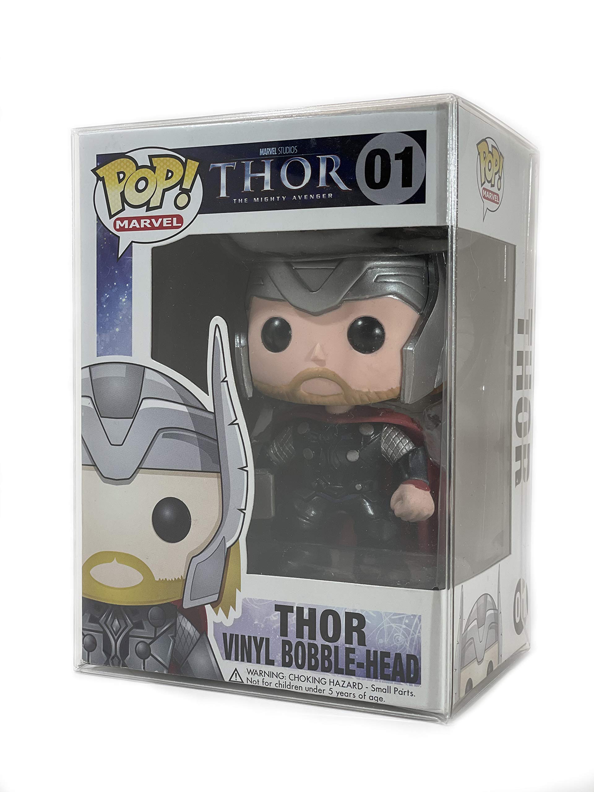Diamond Guard 0.5 mm Premium Pop Protector for Funko 4” Inch Pop! Vinyl Collectible Figure. Real Scratch Resistant, Reinforced Edges, Crystal Clear Soft Display Case. Pack of 20 Funko Pop Protectors.