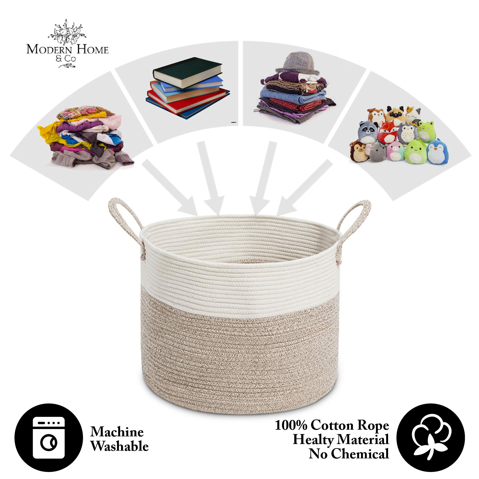 vyaji Cotton Rope Basket