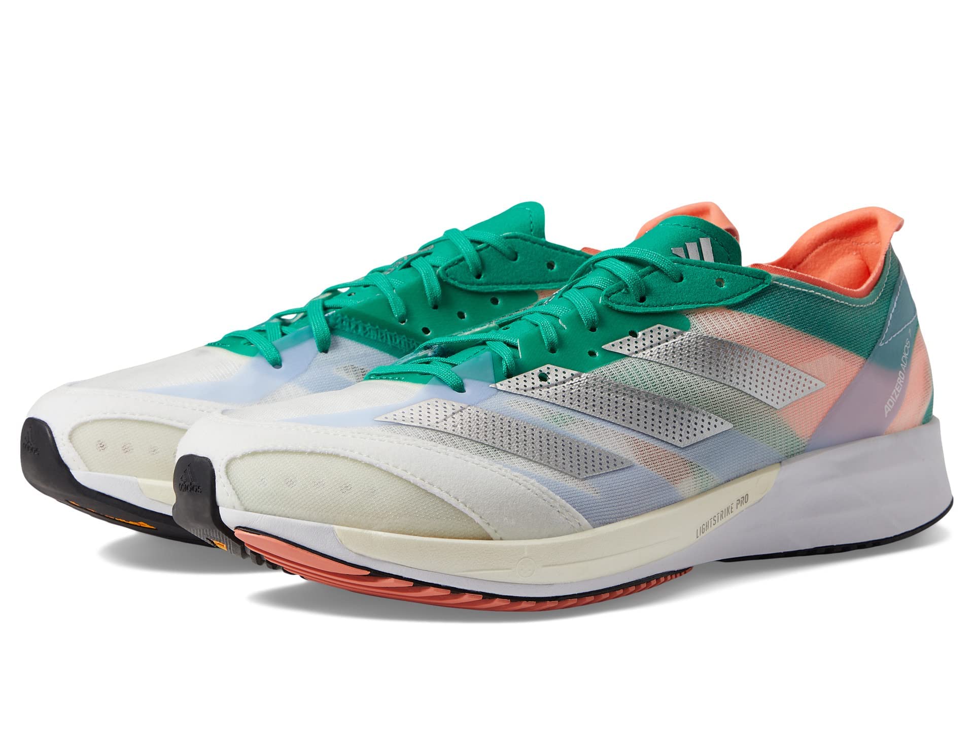 adidas Adizero Adios 7 Running Shoes Men's, White, Size 11.5