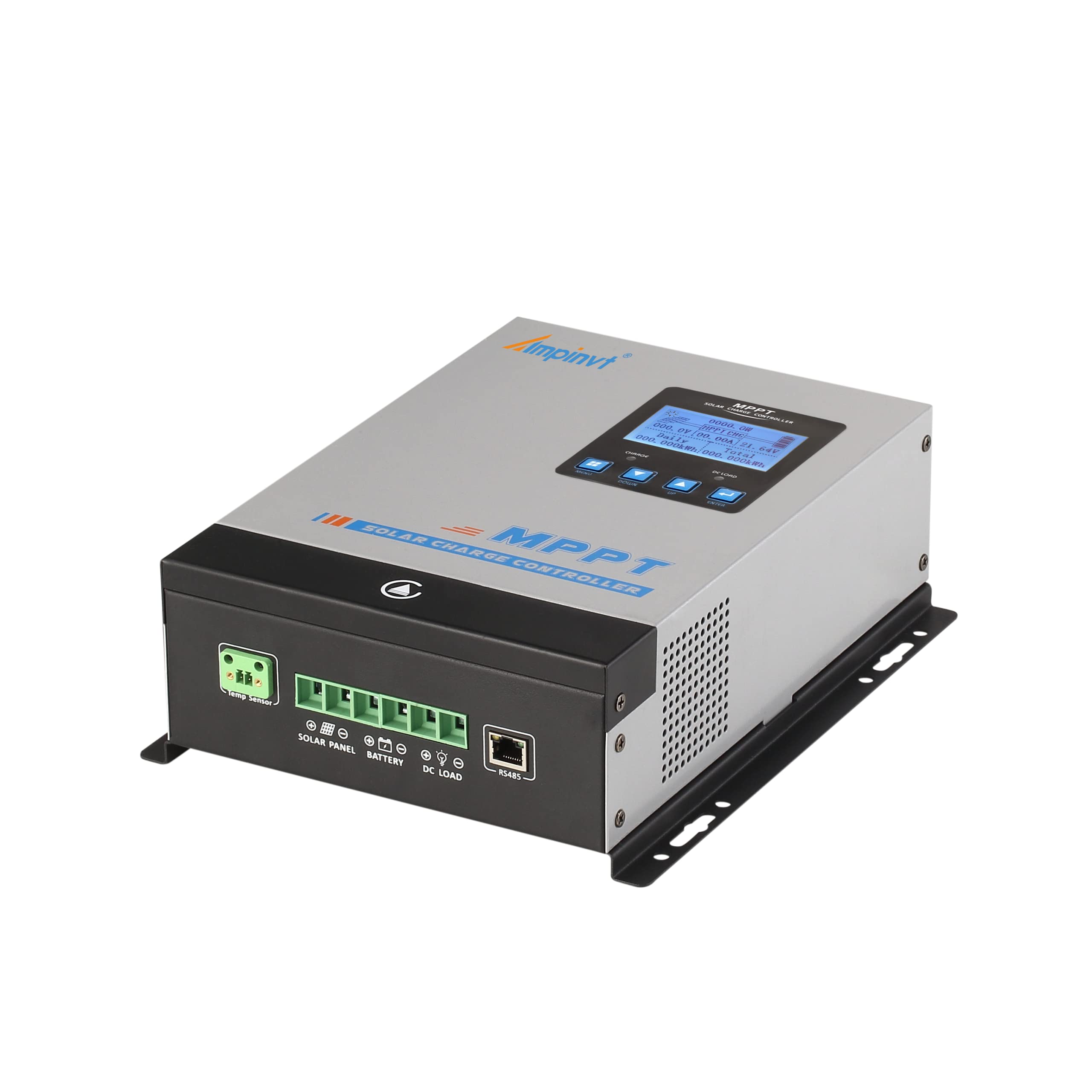 60amp MPPT Solar Charge Controller , 12v 24v 36v 48v auto Solar Battery Panel Regulator , max 150v PV Input, fit for Sealed, Gel, Flooded, and Lithium Batteries