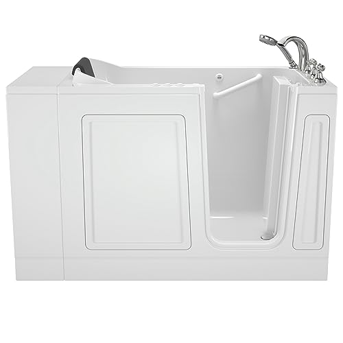 American Standard 2848.119.CRW Acrylic Whirlpool and Air Spa 28"x48" Right Side Door Walk-In Bathtub in White