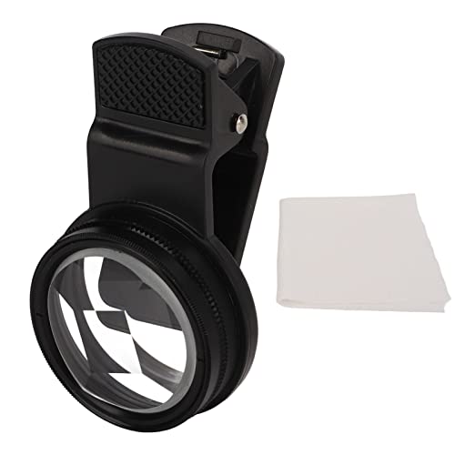 Cell Phone Camera Lens, External Selfie Photography Clip On Lens, Universal Clip On Wide Angle Filter Lens for Smartphones