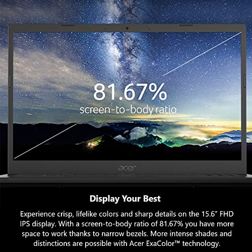 Acer Aspire 7 A715-76-765N Laptop | 15.6" Full HD IPS Display | 12th Gen Intel Core i7-12700H | 8GB DDR4 | 512GB NVMe Gen 4 SSD | Wi-Fi 6 | Thunderbolt 4 | Backlit Keyboard | Fingerprint Reader
