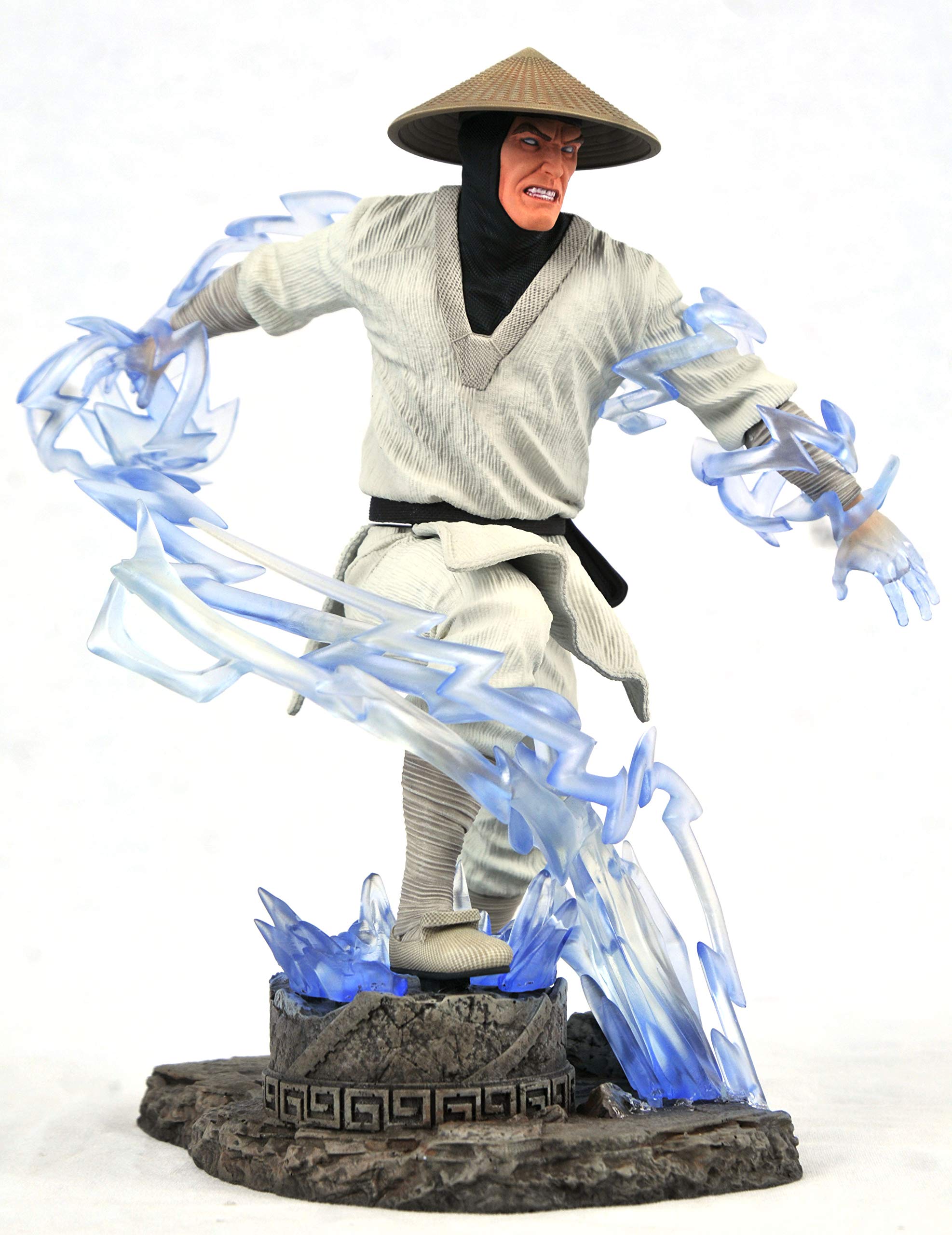 Diamond Select Toys Mortal Kombat Gallery: Raiden PVC Figure, 10 inches