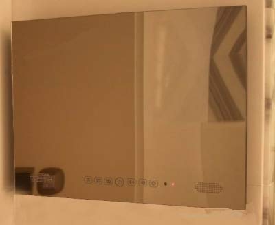 GOWE Promotion 26 inch bathroom TV waterproof TV which supports ATSC and DVB-T, Panel Color : Black