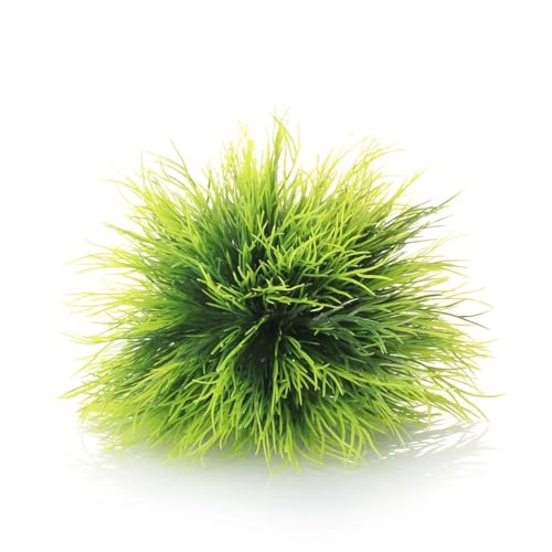 AKVLPGQK 2Pc Decoration Simulation Artificial Plants Ornaments Fish Aquatic Pet Supplies Suitable for Fish Tank Ornament Decoration Landscap Decorative(CP103-2,XS-15X15X9cm)