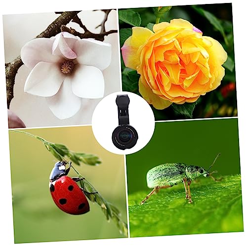Cell Phone Lens 1 Set Phone Camera Blush Set Lip Gloss Set Mobile Lens Lip Gloss Kits Lip Gloss Sets Abs Black Creative Cell Phone Lens Earth Tones Makeup Bling Accessories
