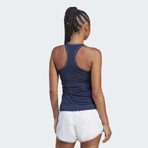 adidas Women's Club Tennis Tank, Collegiate Navy, Small