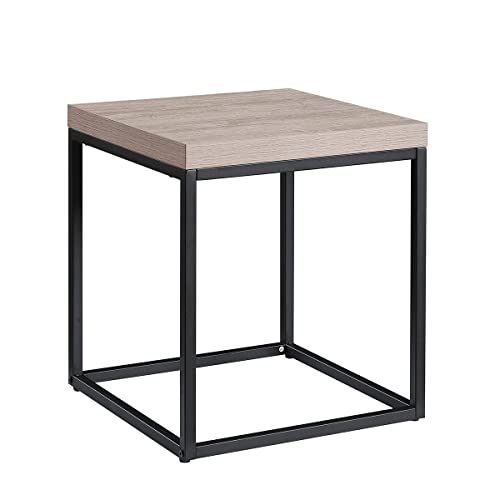CENSI 40" Modern Grey Oak Coffee Table Set of 2 for Living Room