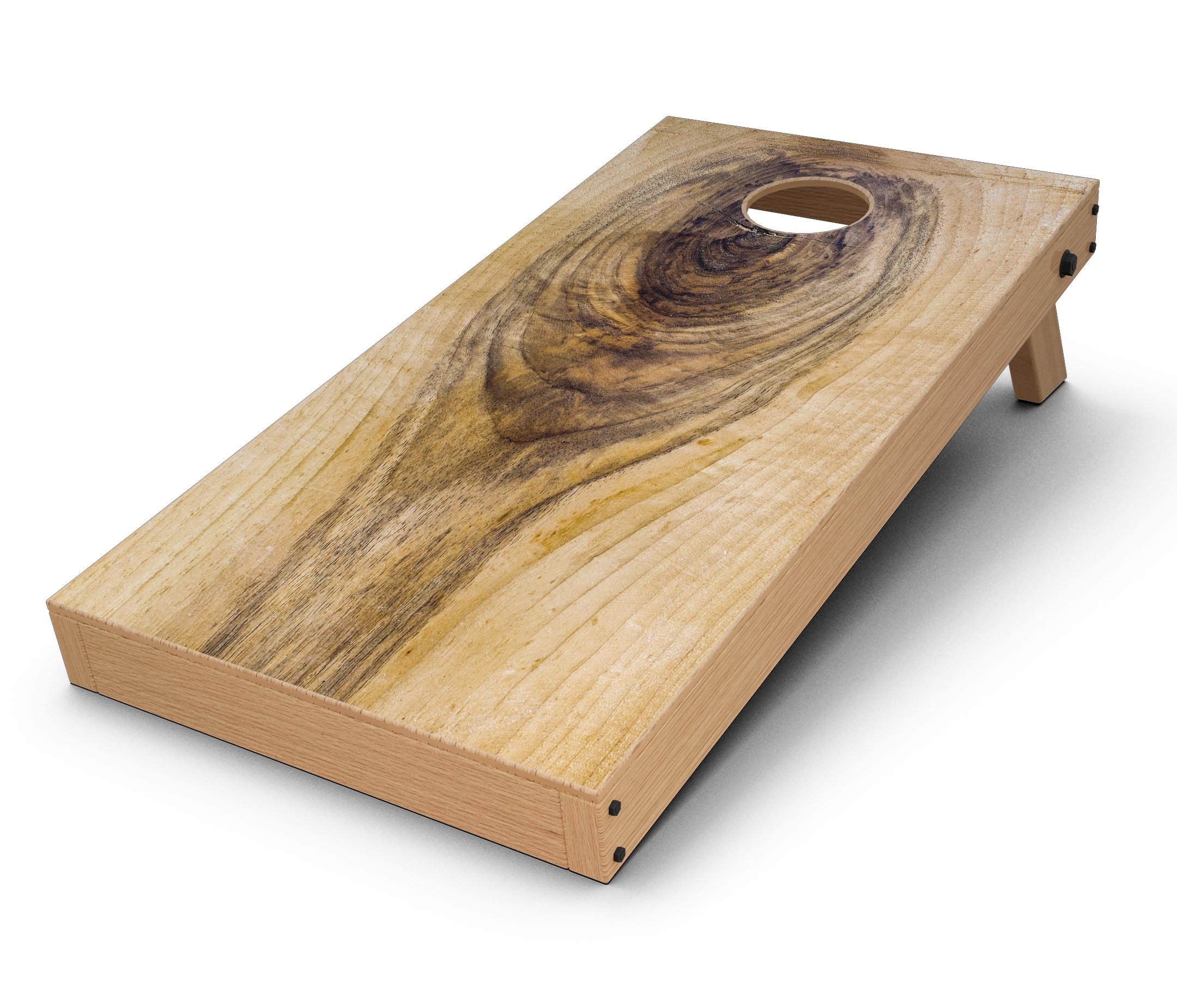 Design Skinz Wood Skin Set for Cornhole (Skin Only) - Light Knotted Woodgrain