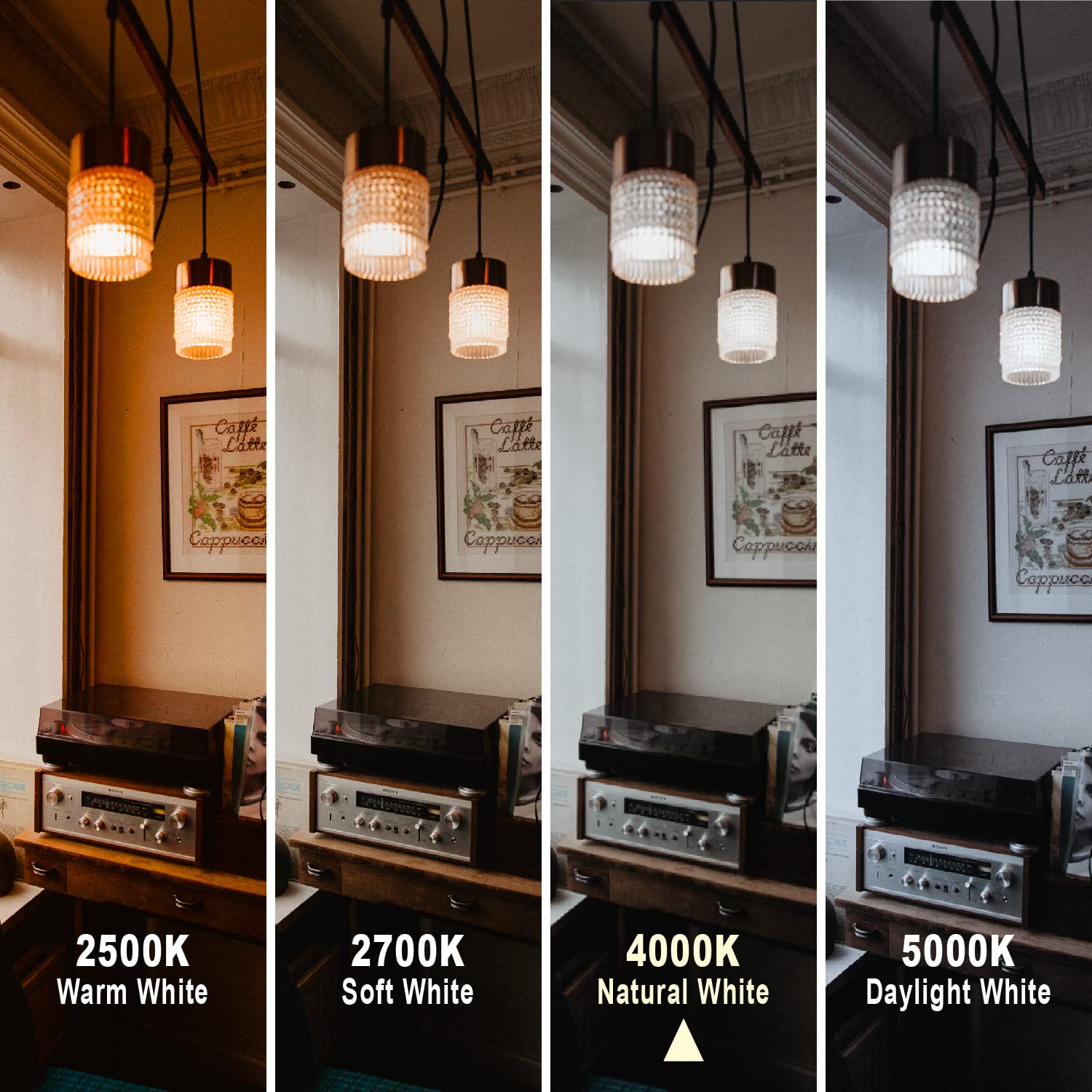 YIMILITE ST58 (ST19) LED Edison Bulb 60 Watt Equivalent, CRI 80+, High Brightness Natural White 4000K Clear Glass, Dimmable Vintage led lamp Filament Light Bulbs, E26 Medium Base, 6 Pack