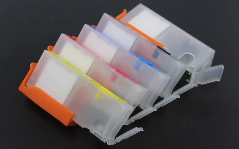 UP PGI-280 CLI281 Empty refillable Ink Cartridge Compatible for Canon TS8320 TS702 TS6320 TS6100 TS6120 TS6200 TS6220 TS8120 TR7520 TS9520 TS9521C Printer for Canon 280 281
