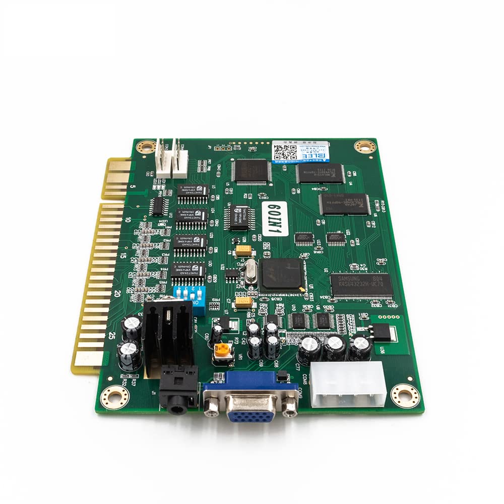 BLEE Classical Arcade Video Game 60 in 1 PCB Jamma Board for CGA VGA Output