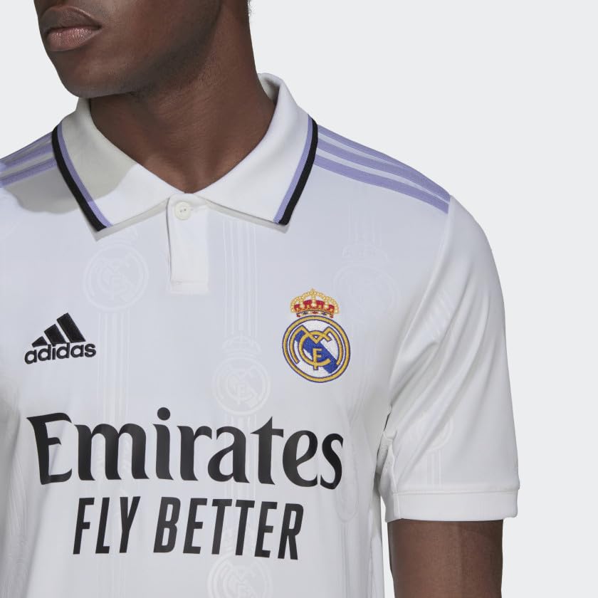 adidas Real Madrid 22/23 Home Jersey Men's, White, Size 2XL