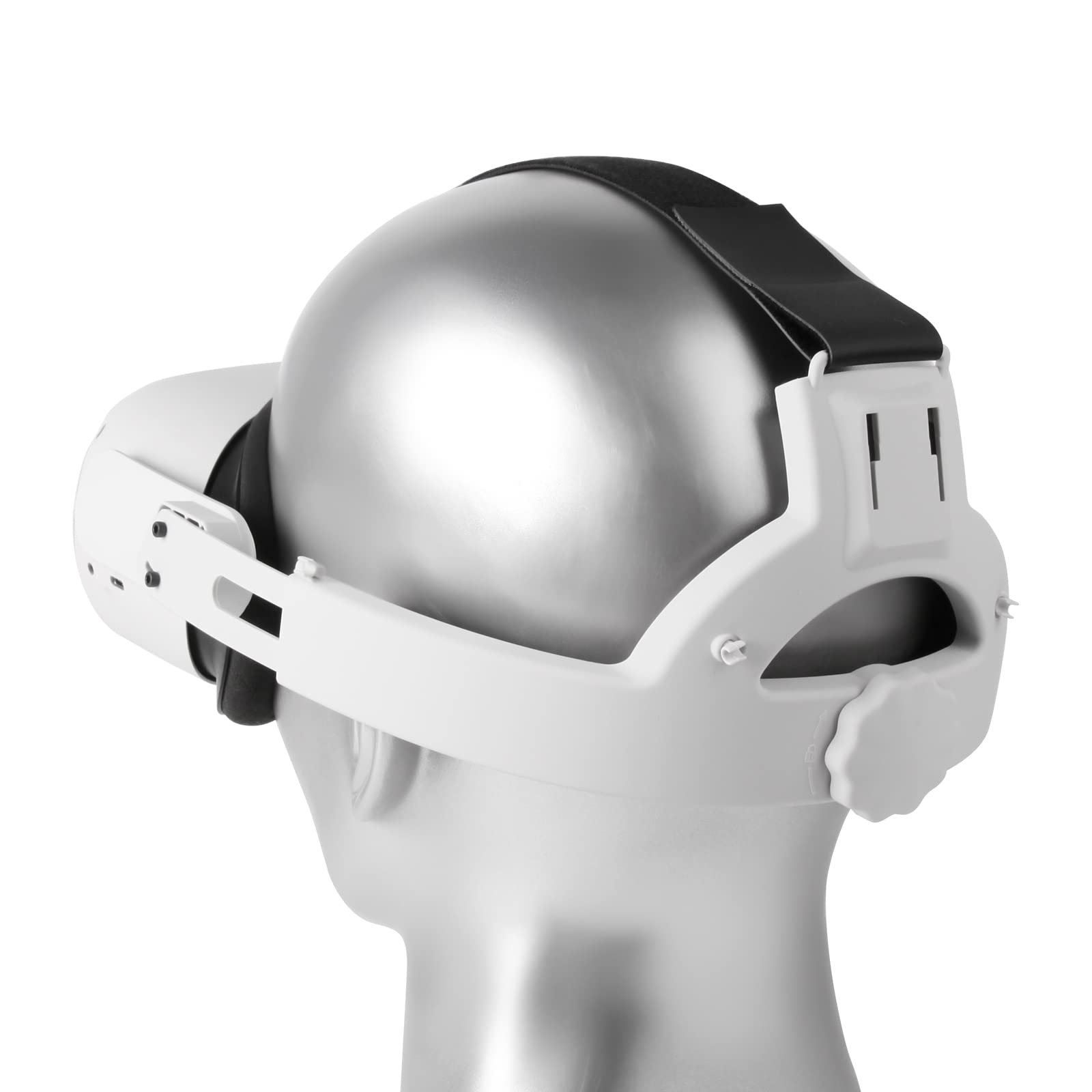 Adjustable Headband with Head Cushion Replacement Compatible for Oculus Quest 2 Enhance Support Reduce Pressure