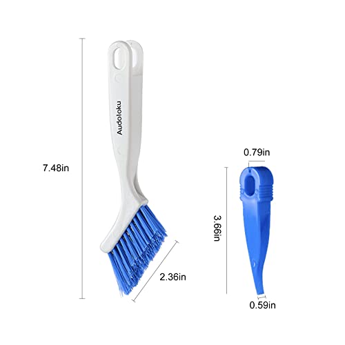 Audoloku 3PCS Crevice Brush Gap Deep Cleaning Brush Small Detail Kitchen Scrub Brush Window Groove Sliding Door Track Home Cleaning Brush
