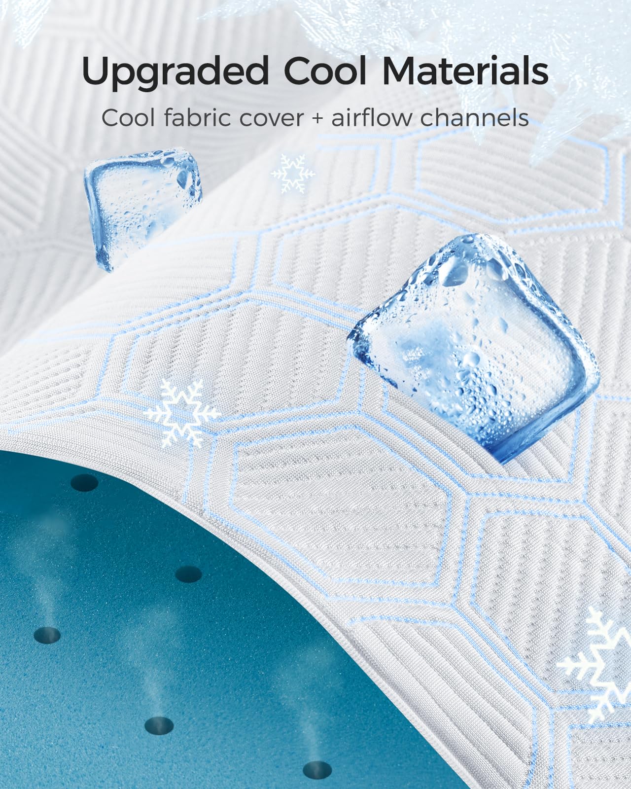 Dreamsmith 3 Inch Gel Memory Foam Mattress Topper Twin Size, Breathable Pressure Relief Mattress Topper, Washable Cover with Elastic Straps & Non-Slip Bottom, CertiPUR-US Certified, Cooling