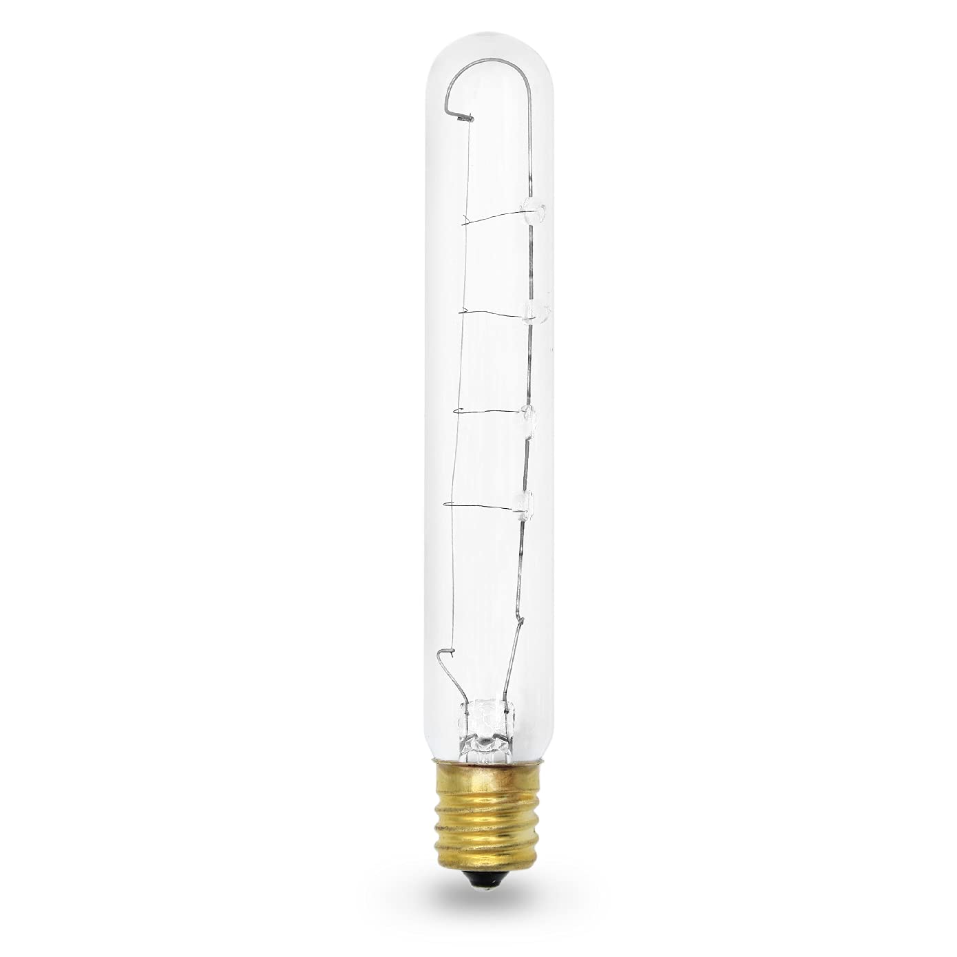 40W T6.5 Tubular Filament Bulb for Subzero Fridge Light Bulb 500 Series by Technical Precision - for 501F 501R 550 532 542 561 590 - Clear Finish Appliance Bulb Intermediate E17 Base - 120V - 2 pack