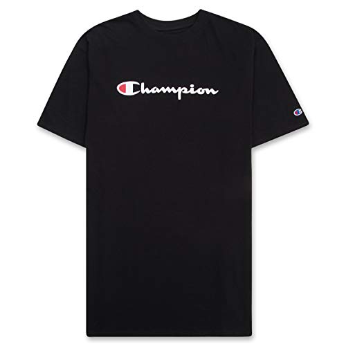 Champion Big and Tall Shirts for Men β 2 Pack Graphic Mens Big and Tall T-Shirts Black Red