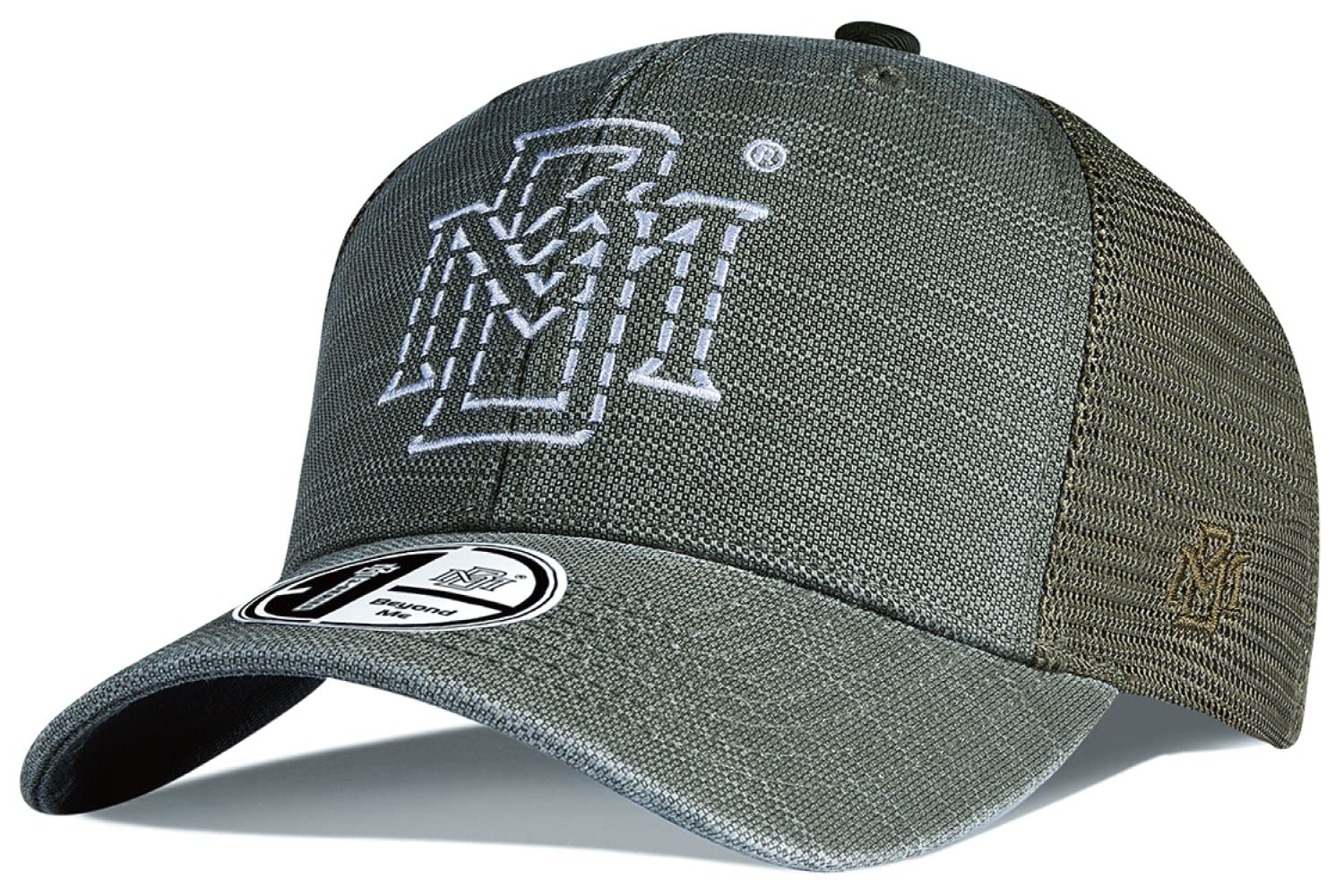 Adjusted Size Washed Cap Closure Popular Fitted Style .100% Cotton 100% Polyester. No Logo. Bottle Green/Green
