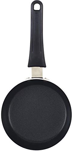 GoodCook Everyday Nonstick Aluminum 4.6" Mini Frying Pan, Black