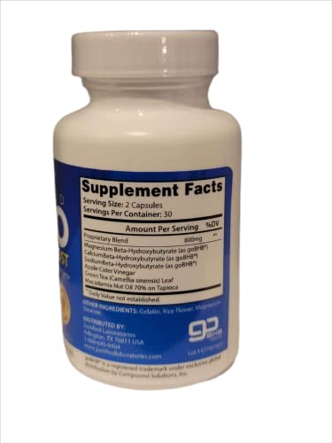 Advanced Keto Pure BHB Boost Pills Enhanced Ketogenic Supplement Real Exogenous Ketones Ketosis for Men Women 60 Capsules 1 Bottle
