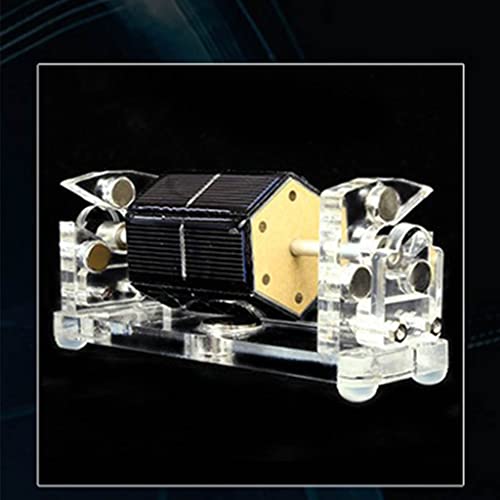 6-panel Solar Magnetic Levitation Model Levitating Mendocino Motor Educational Model High-tech Home Decoration Decorations
