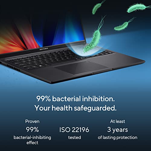 ASUS Vivobook 16 Laptop, 16” WUXGA (1920 x 1200) 16:10 Display, Intel Core i7-13700H CPU, Intel Iris Xᵉ Graphics, 8GB RAM, 1TB SSD, Windows 11 Home, Indie Black, F1605VA-DS74