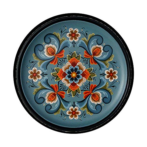 Norwegian Folk Art Rosemaling PopSockets PopGrip: Swappable Grip for Phones & Tablets