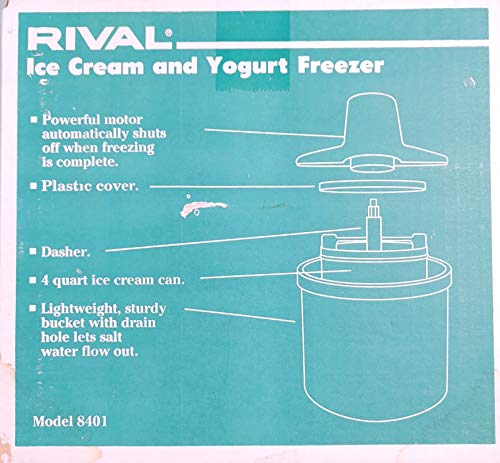 Rival Electric 4-Quart Ice Cream Maker