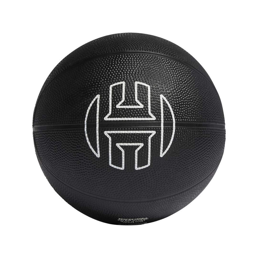 Adidas James Harden Signature Basketball, Black, Size 7