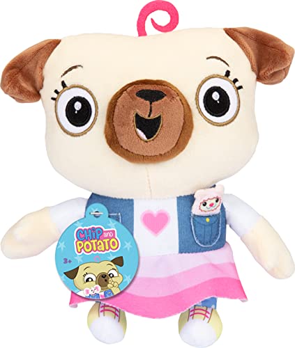 Doloowee Plush Nico and Chip Toys Best Buddies Official Licensed 8” Chip and Nico Stuffed Animal Toy Plush in 2-Pack Bundle