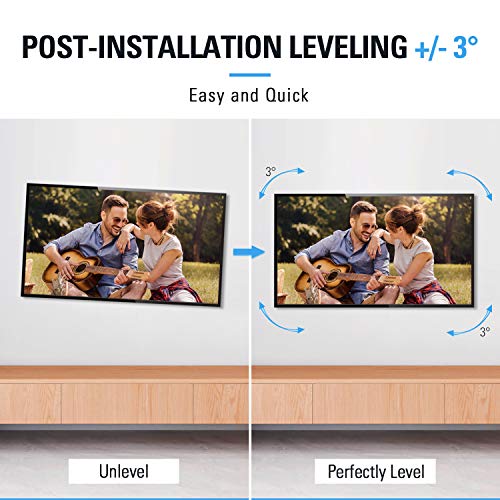 Mounting Dream TV Mount Full Motion TV Wall Mount for Most 32-65 Inch Flat Screen TV, Wall Mount TV Bracket with Dual Arms, Max VESA 400x400mm and 99 LBS, Fits 16", 18", 24" Studs MD2380-24K TV Mounts
