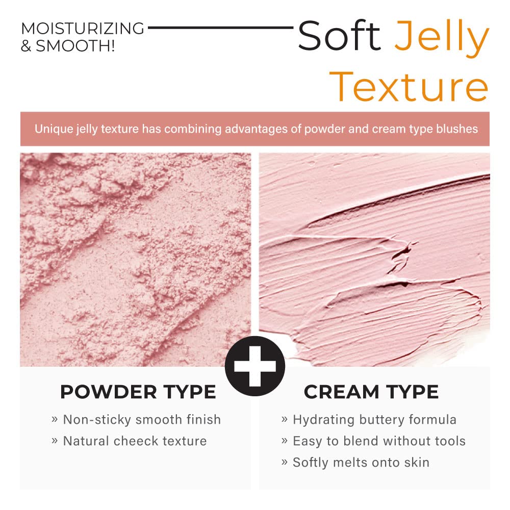 A'PIEU JUICY-PANG JELLY BLUSHER (PK01) Velvety finish - Easy blending blusher - delicate look - K-beauty