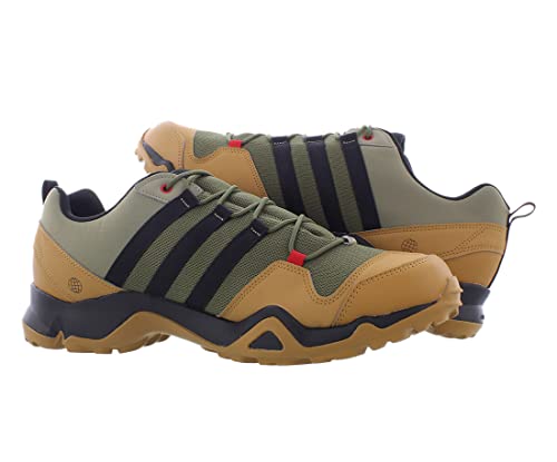 adidas Men's AX2S Hiking Shoes, Focus Olive-core Black-mesa, 11.5